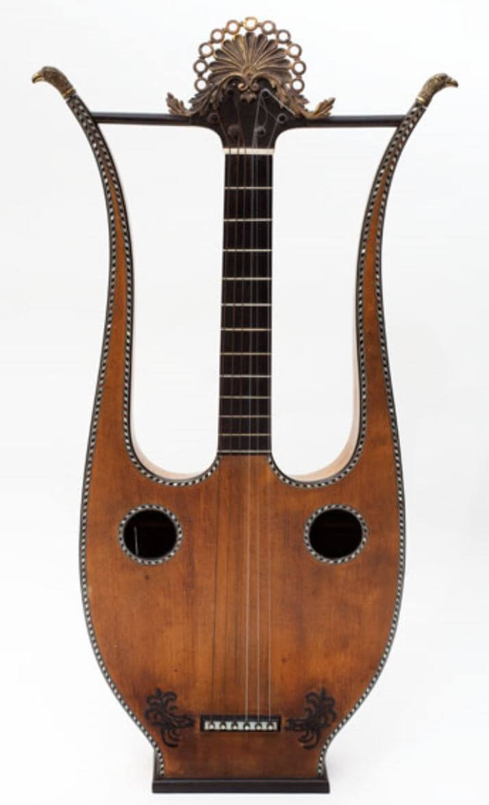Amédée Thibout French Lyre guitar - France - 1805 | All Information ...