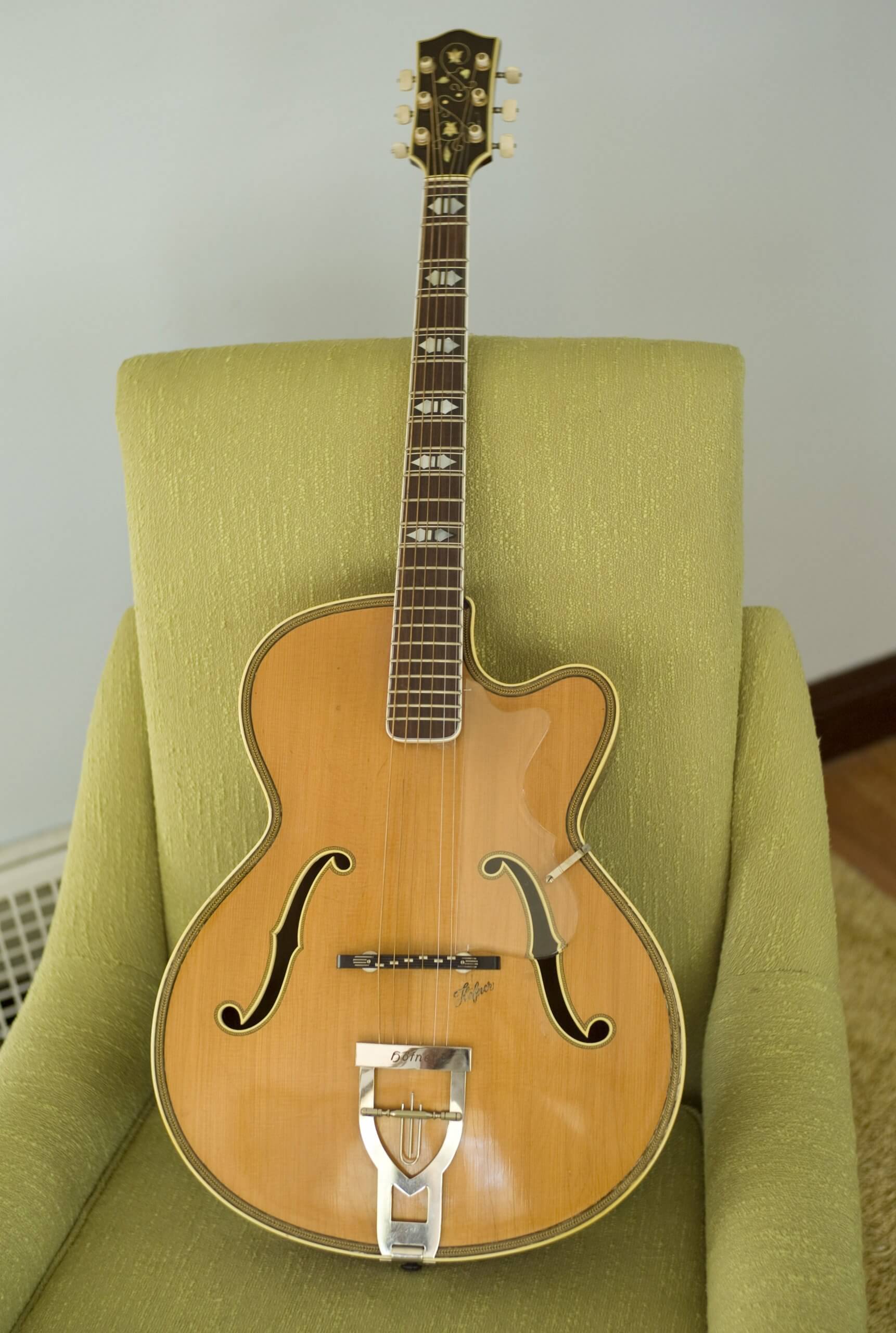 Höfner 465/S Single cutaway Archtop guitar - Germany - 1949 | All ...