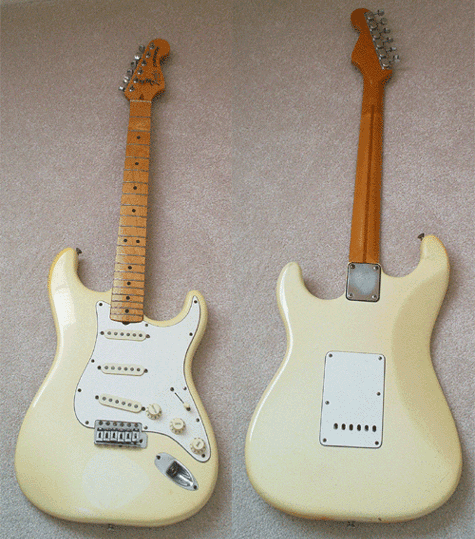 Fender STRATOCASTER STANDARD first version - USA - 1981-1983 | All ...